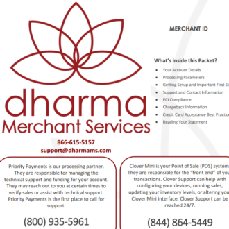Your new Dharma Account - Dharma Merchant Services