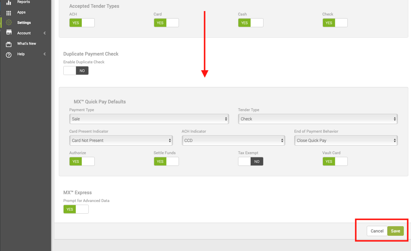 MX Merchant - Setting the Batch Time | Dharma
